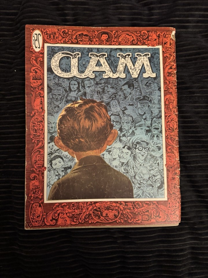 MAD MAGAZINE #30, December 1956, 1st Cover Appearance Alfred E Neuman ...