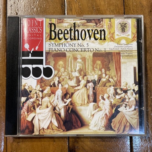Beethoven: Symphony No. 5; Piano Concerto No. 1 (CD, Oct-1997, Point ...