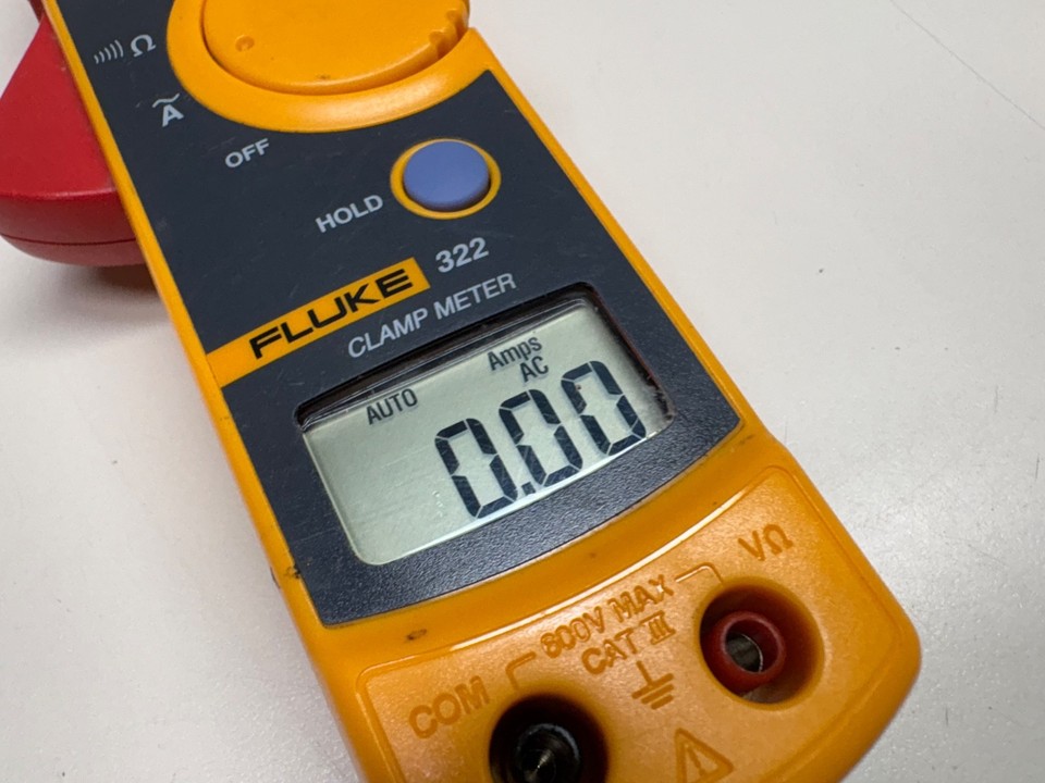 FLUKE 322 CLAMP METER WORING *NO LEADS* | eBay