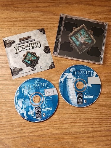 Forgotten Realms Icewind Dale (PC, CD-ROM 2000) CIB - Vintage - FREE ...