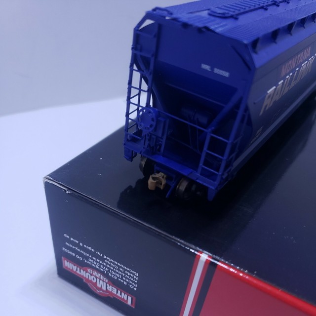 HO Scale InterMountain ACF 3 Bay Hopper Montana Rail Link Lions Head ...