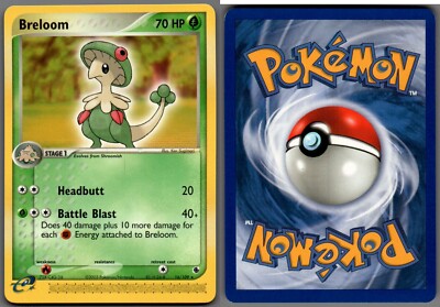 2003 Pokemon, EX Ruby & Sapphire #16/109 Breloom, Rare | eBay