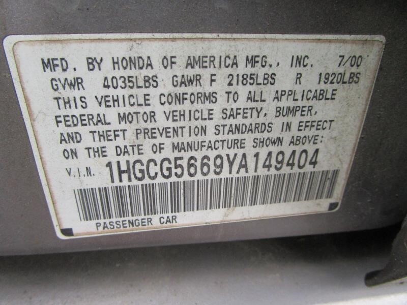 Used Interface Multiplexing Control Module fits: 2000 Honda Accord ...