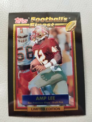 Amp Lee Football's Finest Limited Edition San Francisco 49ers Draft ...