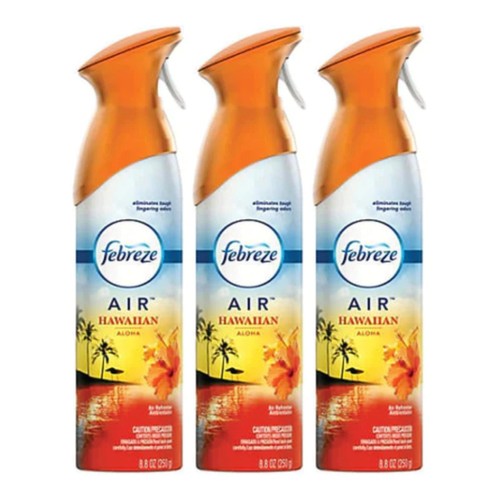 Febreze Air Freshener - Hawaiian Aloha Scent, 8.8oz (Pack of 3) | eBay