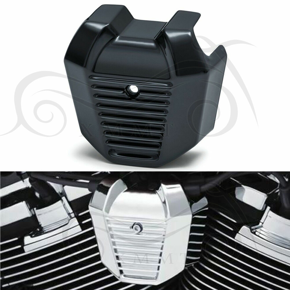 Black Aluminum Precision Coil Cover For Harley Softail Low Rider FXLR ...
