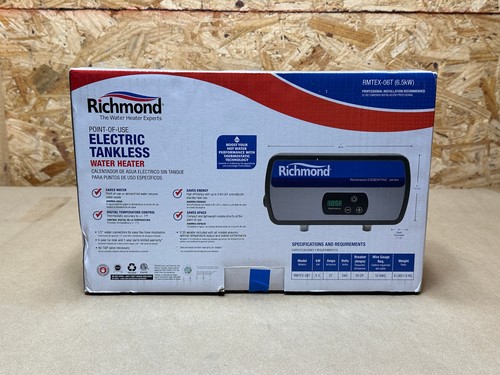 Richmond RMTEX-06T Electric Tankless Water Heater 240V 6.5kW | eBay