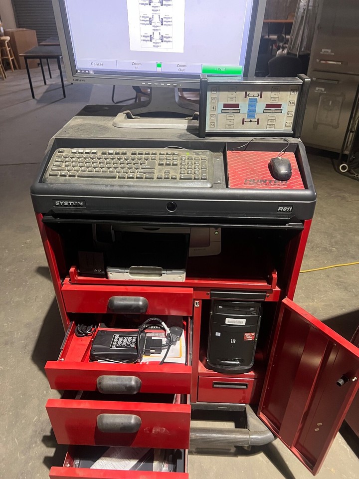 HUNTER WIRELESS HEAVY DUTY - HD TRUCK & BUS ALIGNMENT MACHINE R811 | eBay