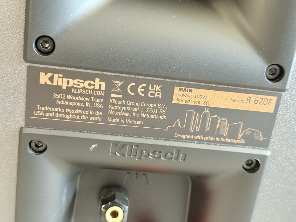 Klipsch R-620F Floor Standing Speaker - Mint Condition | eBay UK