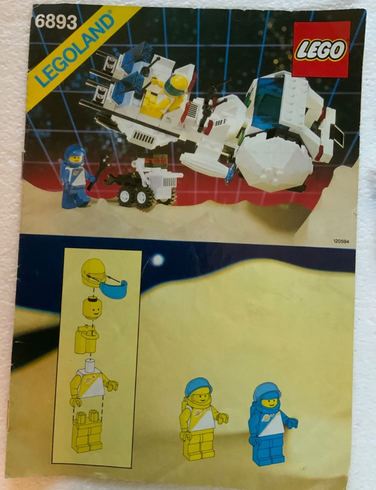 LEGO 6893 Orion II Hyperspace Rotoprobe Transporter Instructions ...