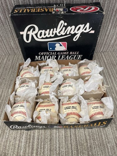 Rawlings National League Baseball Full Case (12) Leonard S. Coleman ...