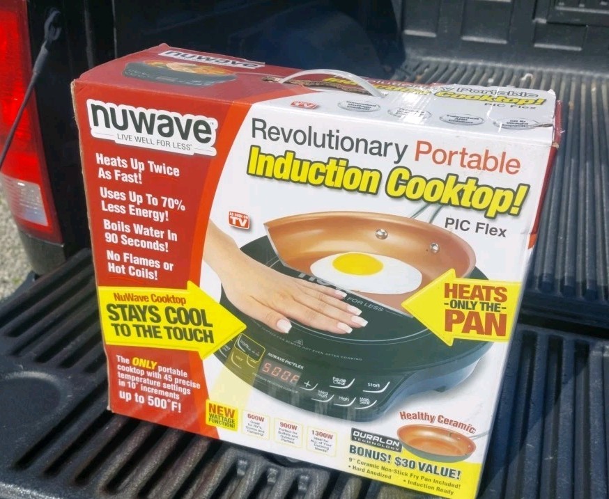 NEW NuWave PIC Flex Precision 10” Induction Cooktop Up to 500° (Model ...