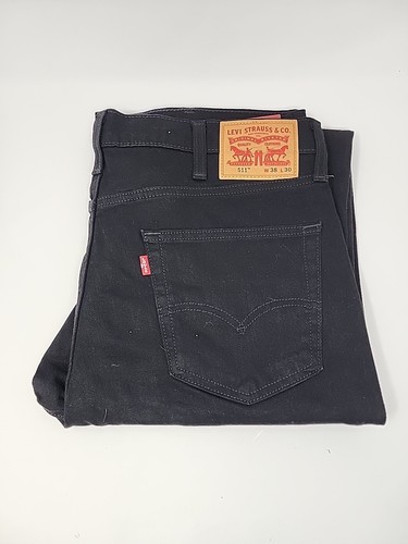 NWT Levi's 511 Men's Slim Fit Stretch Sits Below Waist Jeans, Black ...