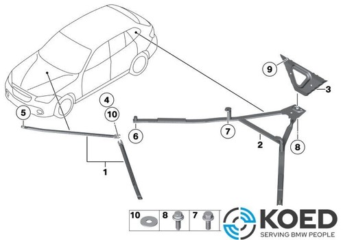 BMW Sechskantschraube 07119905408 | eBay.de