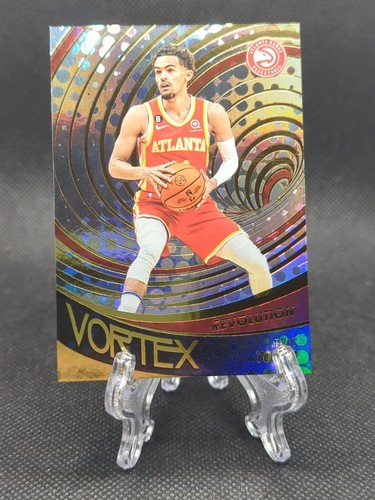 2022-23 Panini Revolution #28 Trae Young Vortex Atlanta Hawks ...