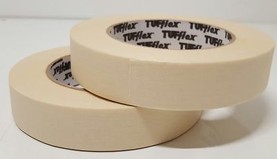 Tufflex 2 Rolls 1" x 60 Yards General Purpose Masking Tape Pack of 2 | eBay