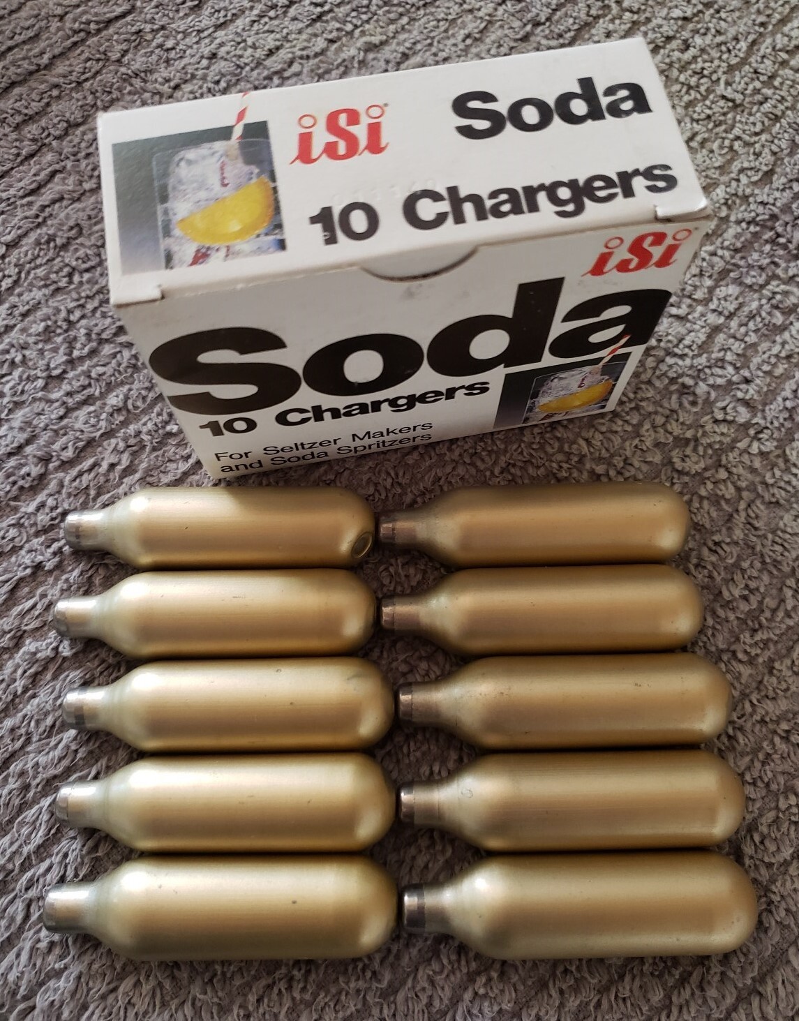 iSi co2 Soda Siphon Chargers (10-Pack) - NIB (New In Box) | eBay