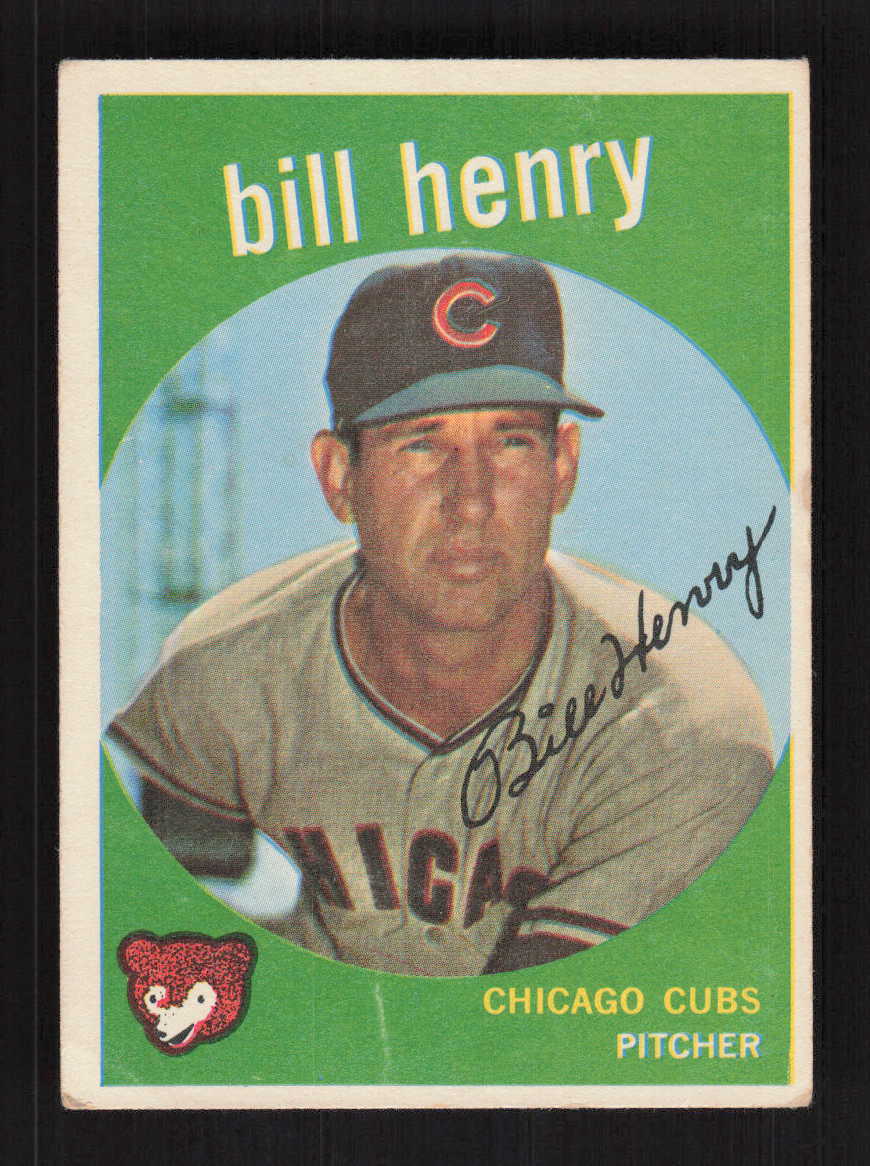 Bill Henry 1959 Topps Chicago Cubs #46 | eBay