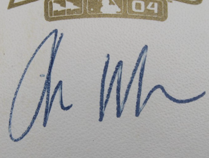 Kevin Millar Signed Autographed Official 2004 World Series Baseball FOD ...