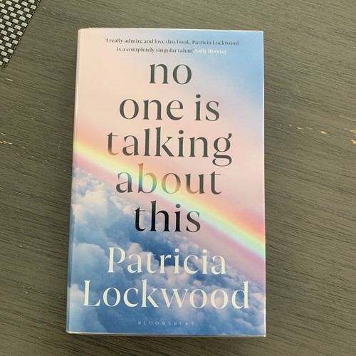 No One Is Talking about This : A Novel by Patricia Lockwood Signed ...