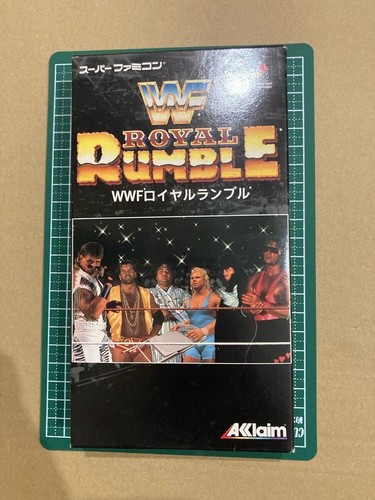 WWF Royal Rumble Super Famicom Japan Video Game Simulation 5Y Used ...