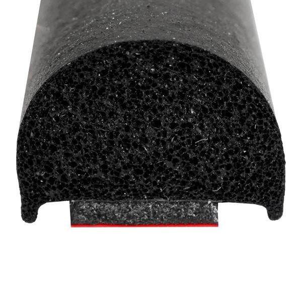 Steele Rubber Products 83-0114-73 Universal 5/16"x1/2" Half-Round ...