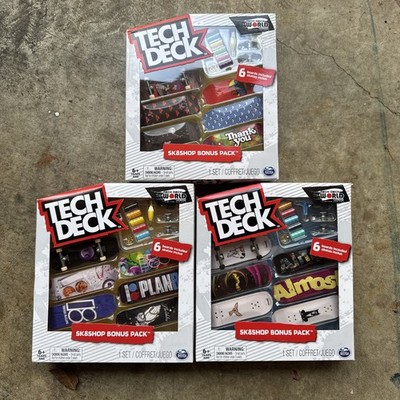 Lot Of 3 Tech Deck Sk8Shop Bonus Pack World Limited Edition Almost ...