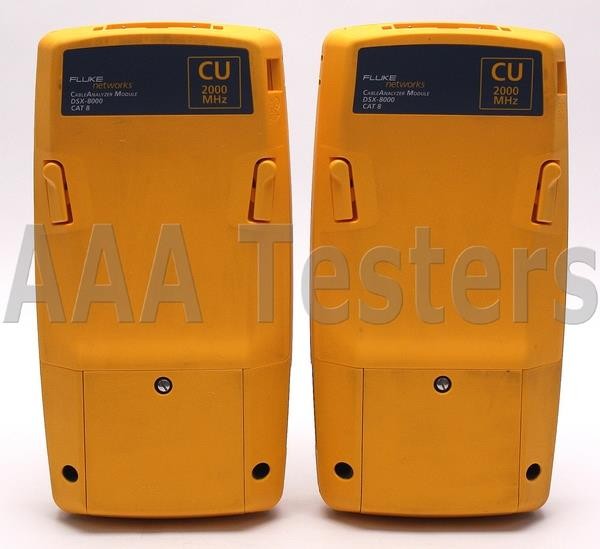 Fluke Networks DSX2-8000 Versiv 2 Cat6a Cat8 LAN Cable Certifier Tester ...
