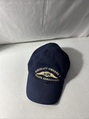 AOPA Aircraft Owners & Pilots Association Adjustable Strap Dark Blue ...