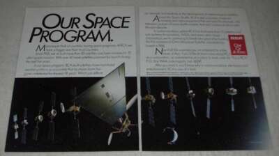 1984 RCA Corporation Ad - Our Space Program | eBay