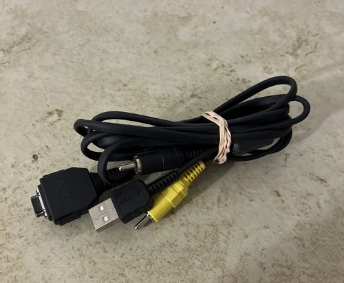 Genuine Sony Type 2 Cable with AV RCA Composite Cable & USB | eBay