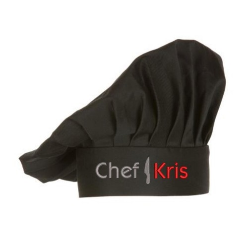 Embroidered Chef Hat with Custom Name a Great Gift Adult Premium ...