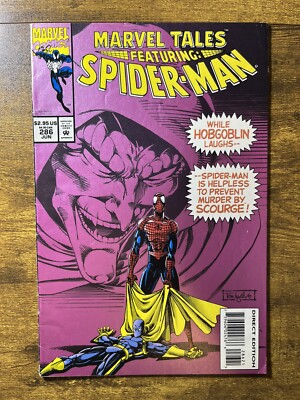 MARVEL TALES 286 SPIDER-MAN PETER DAVID STORY MIKE HARRIS COVER MARVEL ...
