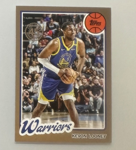2025-26 Topps Kevon Looney 1980-81 45th Anniversary Silver Foil ...