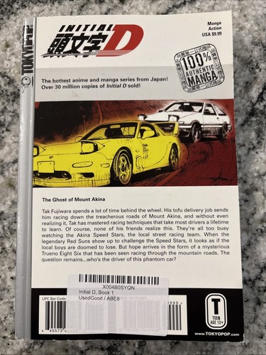 Initial D Volume 1 Manga English Shuichi Shigeno TOKYOPOP 2003 | eBay