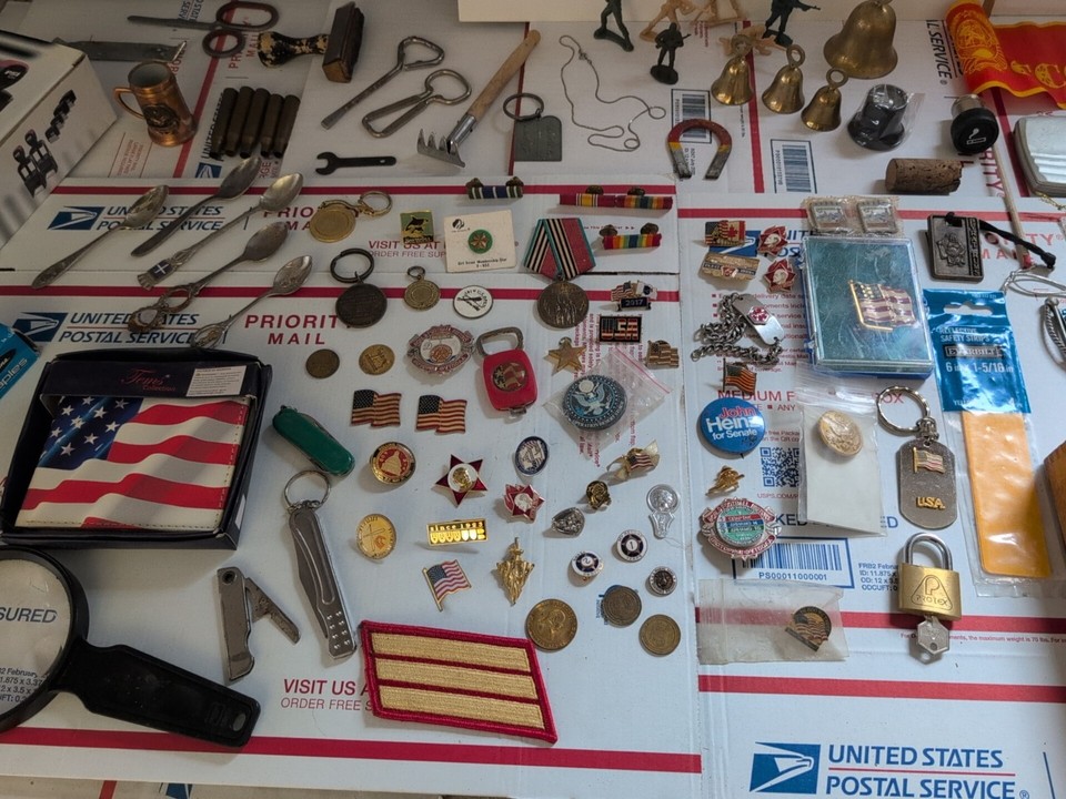 Huge Rare Vintage Military Estate Sale CLEANOUT Lot With Rare Items ...