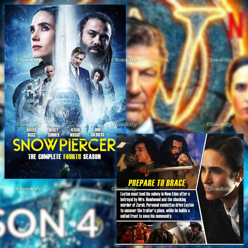 DVD Snowpiercer TV Series S1–4 Custom Set Choose Season or Full Set Eng ...