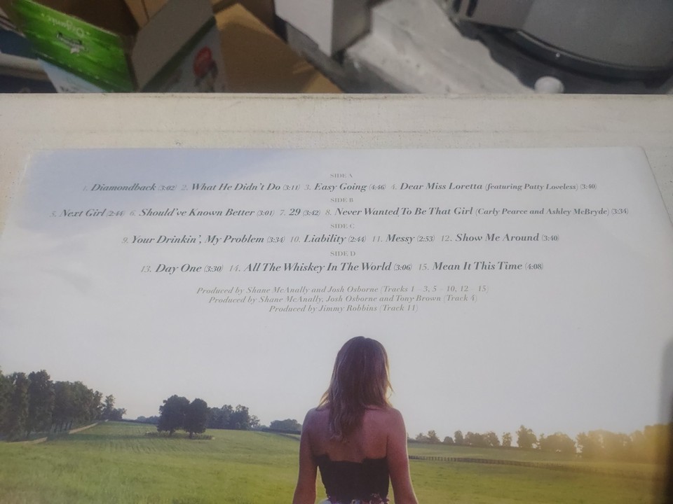 CARLY PEARCE 29: WRITTEN IN STONE DOUBLE GREEN VINYL RECORD ALBUM ...