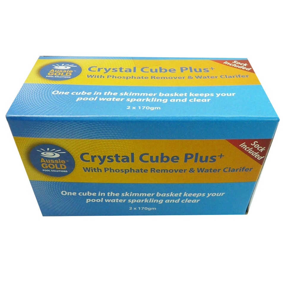 Pool Water Clarifier Floc Cubes x 2 With Phosphate Remover & Skimmer ...