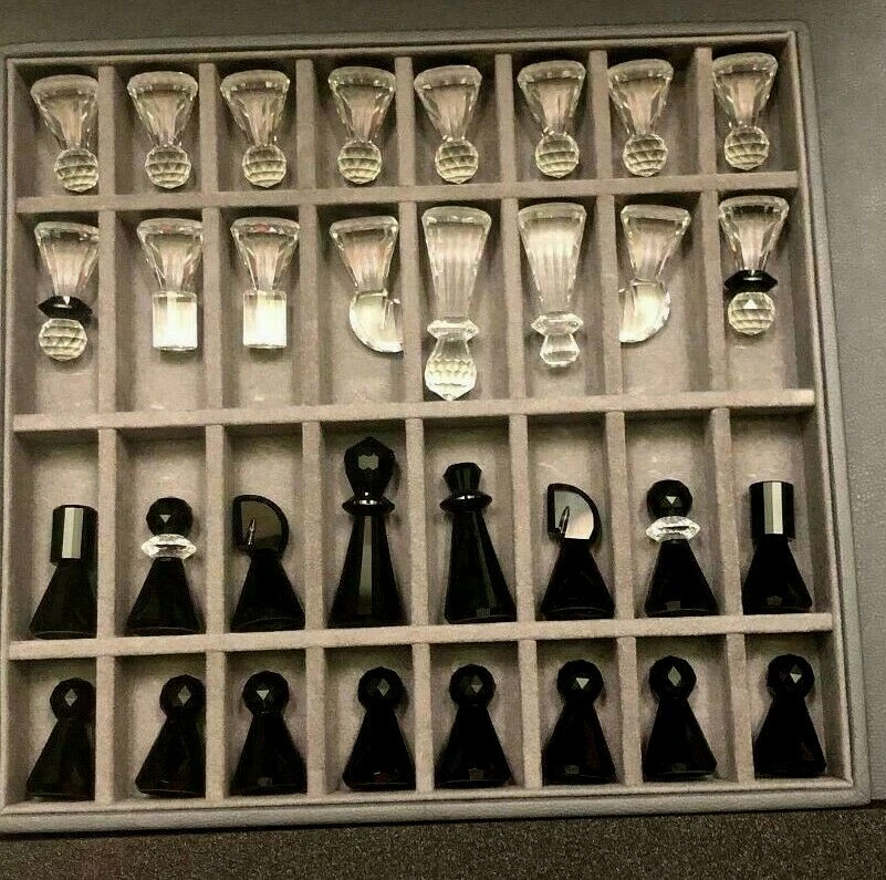 Swarovski Crystal Chess Set