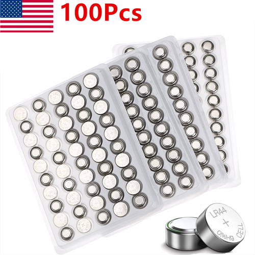 100Pcs SR626SW AG4 377 LR626 Alkaline Button Cell Watch Battery ...