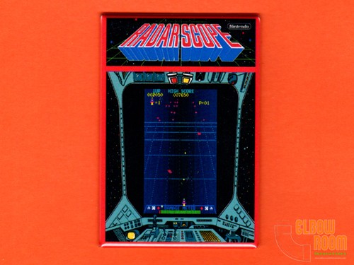 Radar Scope marquee/bezel 2x3" fridge/locker magnet Nintendo arcade | eBay