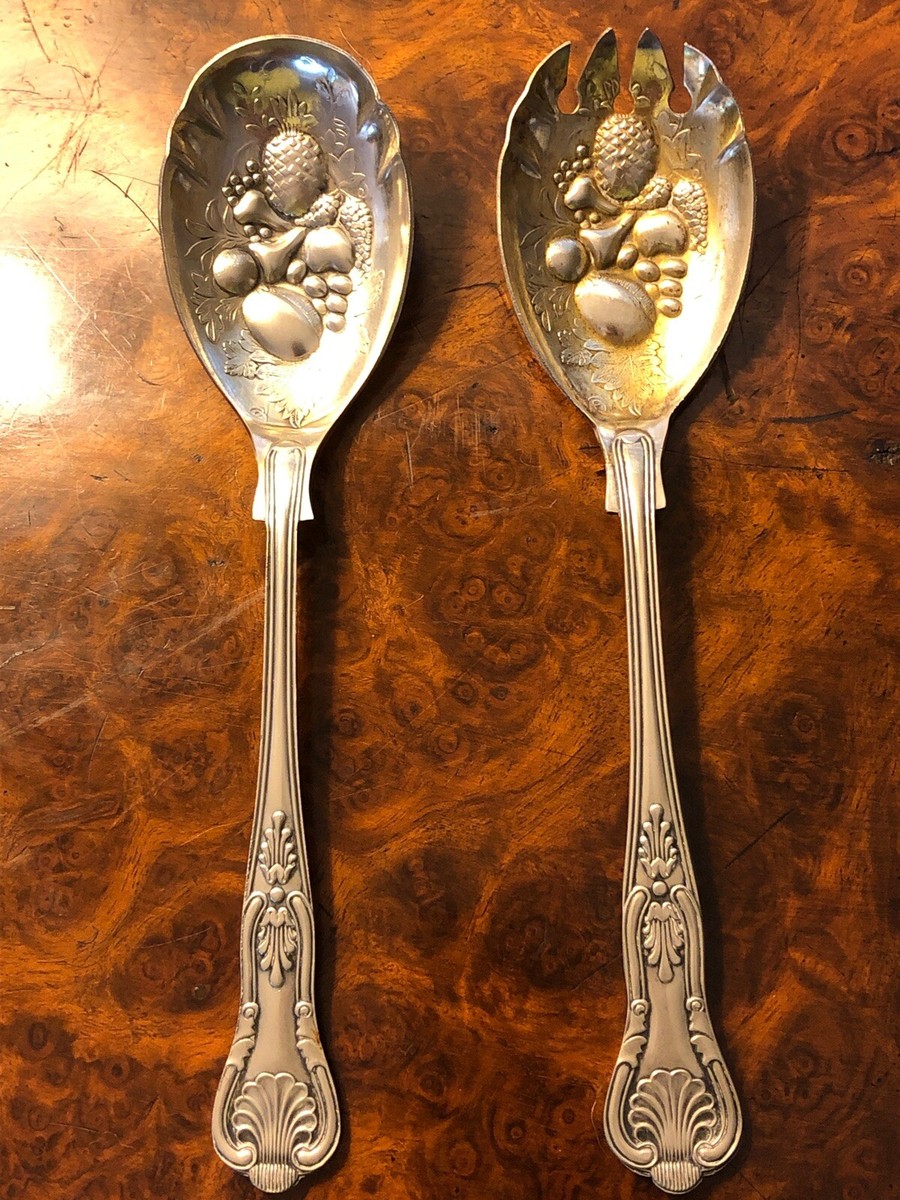 Sheffield Silver Spoons 3 Pcs Lot EPNS Silver Plate Sheffield England