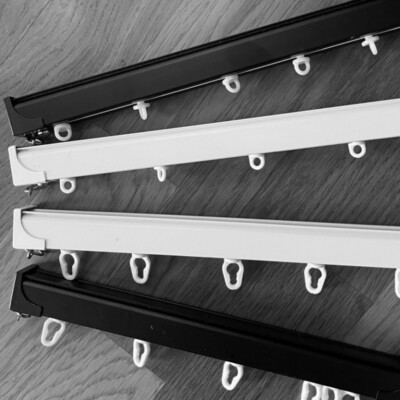 S Fold / Wave Fold Curtain Tracks for S Fold Sheer or Blockout Curtains ...