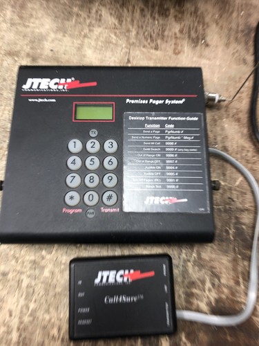 JTech Communications TRA-UHF-PADT Premises Pager System Transceiver | eBay