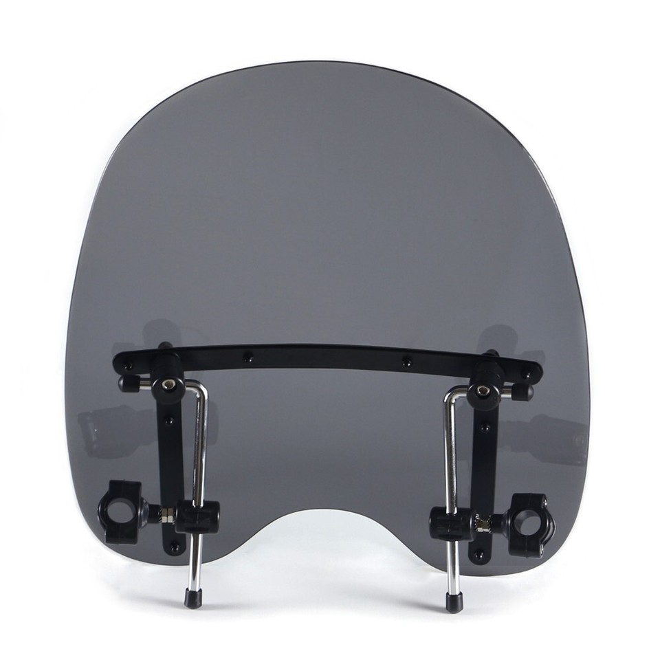 Smoke Windshield Windscreen For Harley Dyna Softail Street Fat Boy ...