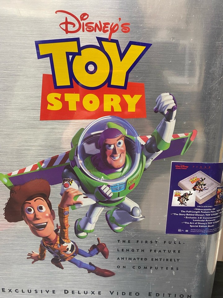 VINTAGE TOY STORY EXCLUSIVE DELUXE VIDEO EDITION PIXAR DISNEY BOX SET ...