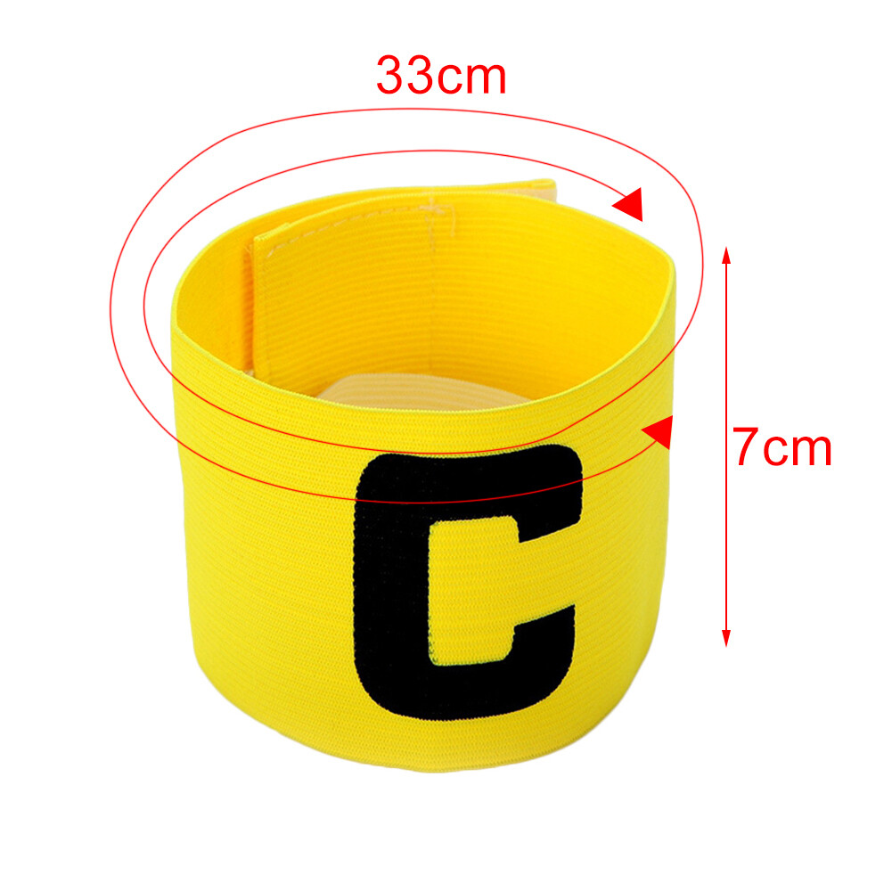 Football Sports Captain Hand Band Adjustable Soccer Team Leader Armband ...