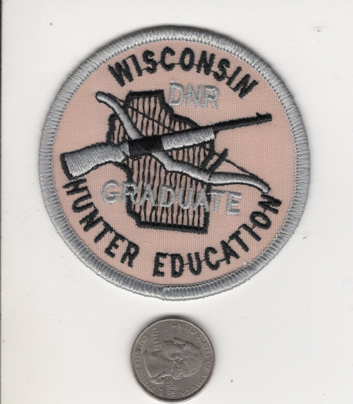 WISCONSIN HUNTER EDUCATION HUNTER SAFETY FIREARMS HUNTING PATCH ...