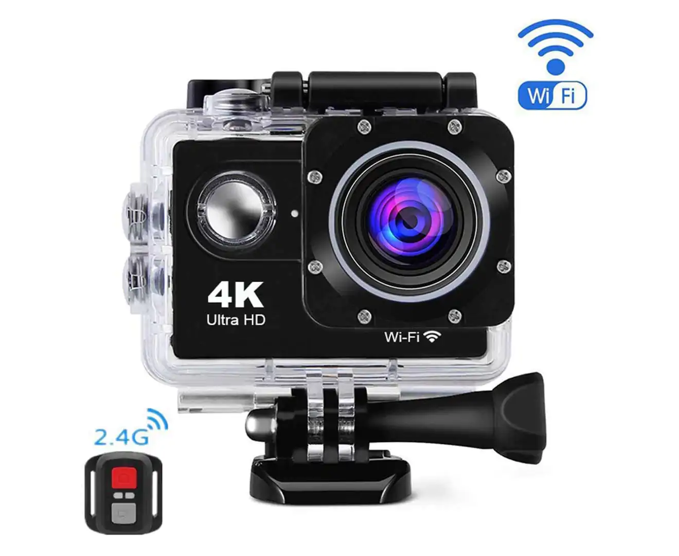 Bluebird Ultra High Clarity 4K 1080P Wifi 16 Mega Sports Action Camera ...